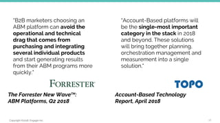 [Future of ABM Webinar Series] Mission 2: Evolving Your Martech Stack ...