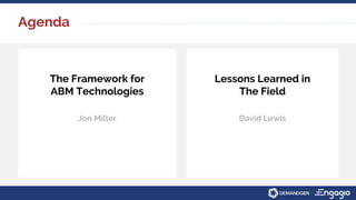 [Future of ABM Webinar Series] Mission 2: Evolving Your Martech Stack ...