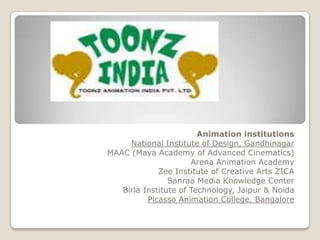 Future of animation industry in india ppt by nimish pant | PPTX