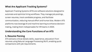 Future of Applicant Tracking Systems in 2025 | PDF