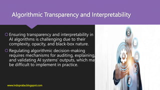 Future of Artificial Intelligence (AI) Regulations.pptx | Technology Industry | Industries