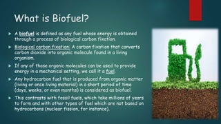 Future of biofuel | PPTX