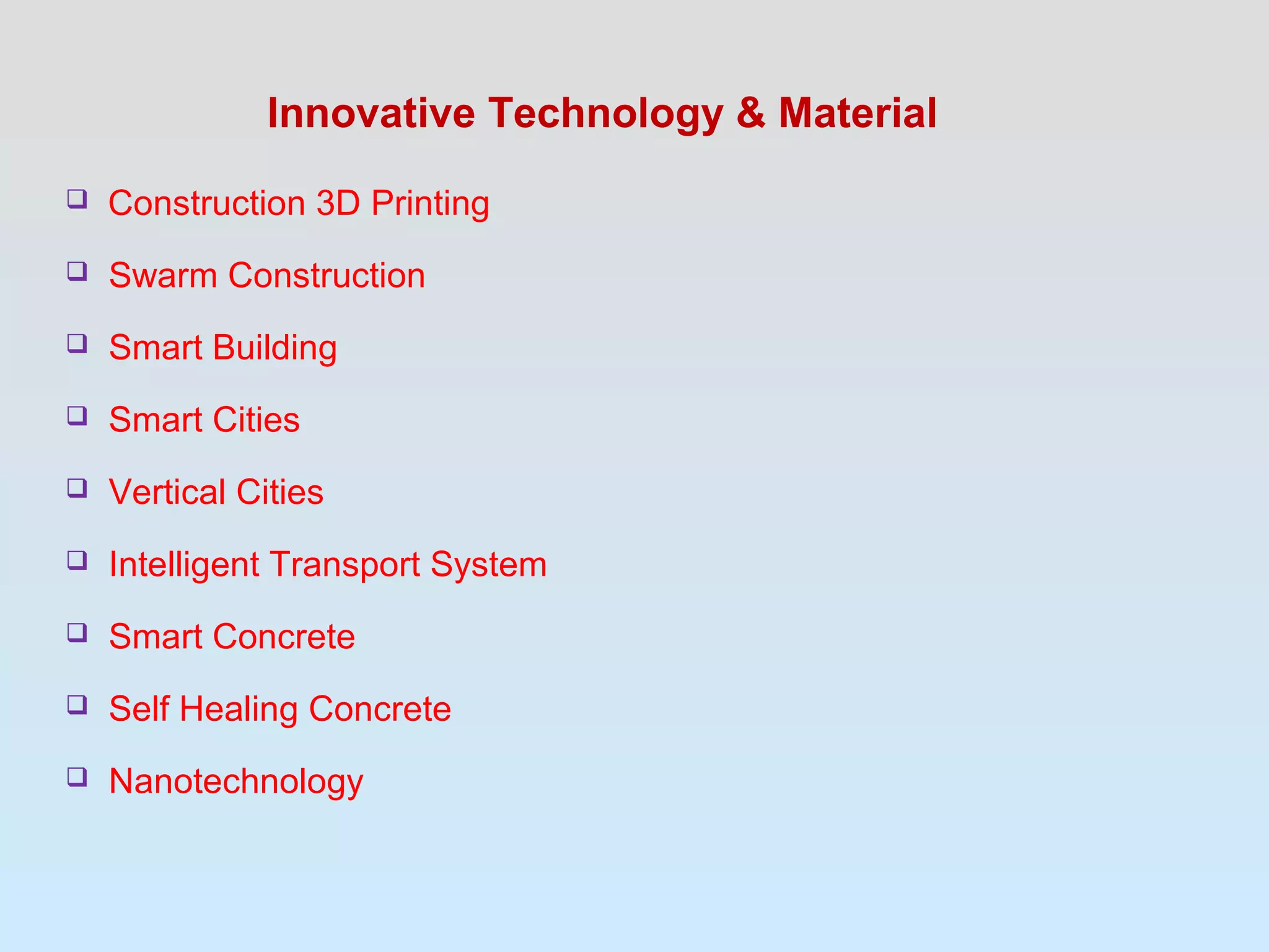 Future of civil engineering | PPT