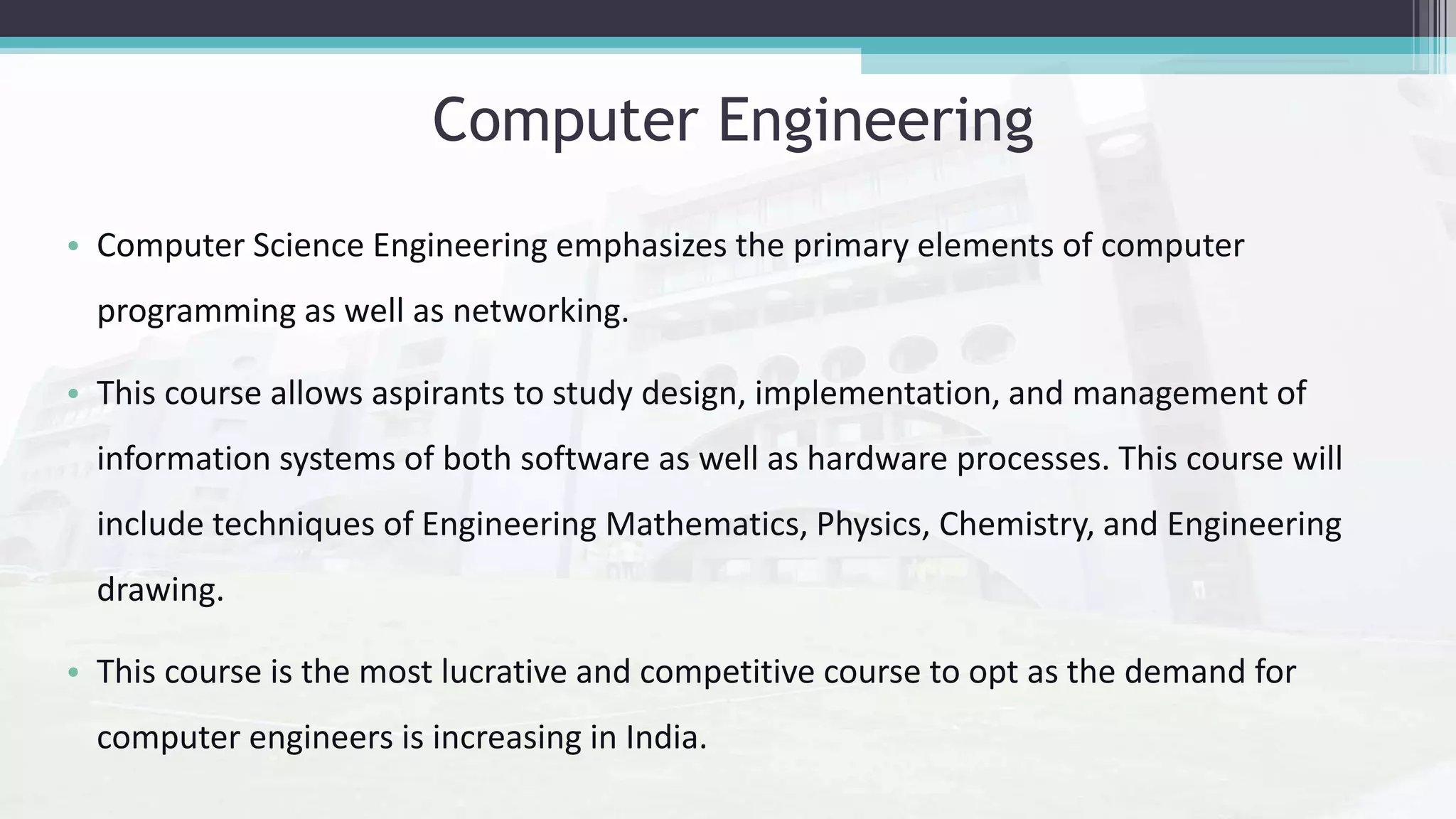 Future Prospects of Computer Engineering in India | Marwadi University ...
