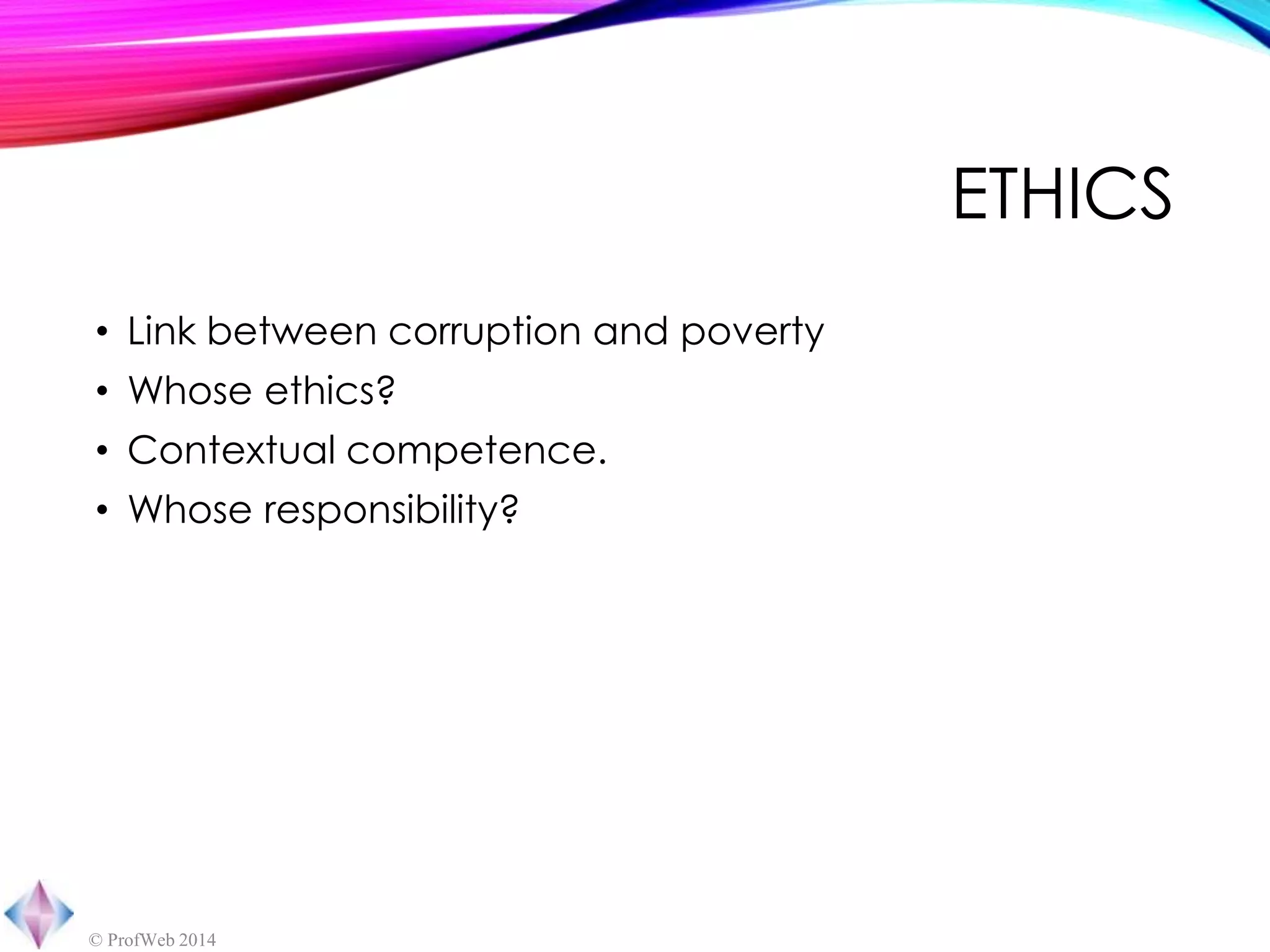 Ethical consulting for effective results | PPT