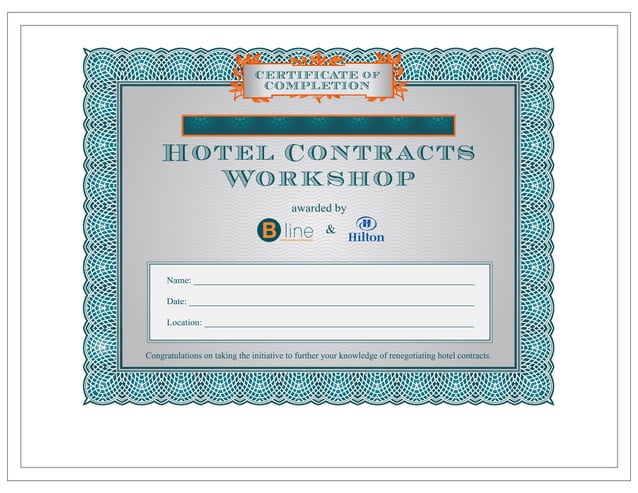 Future of Hotel Contracts | PPT