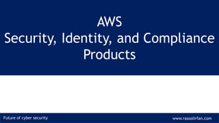 Maximize your investment with AWS Native Security Controls | PPT