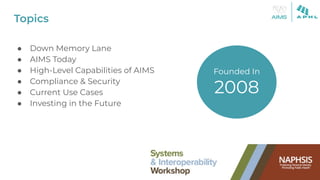 AIMS: Future of Data Management | PPT