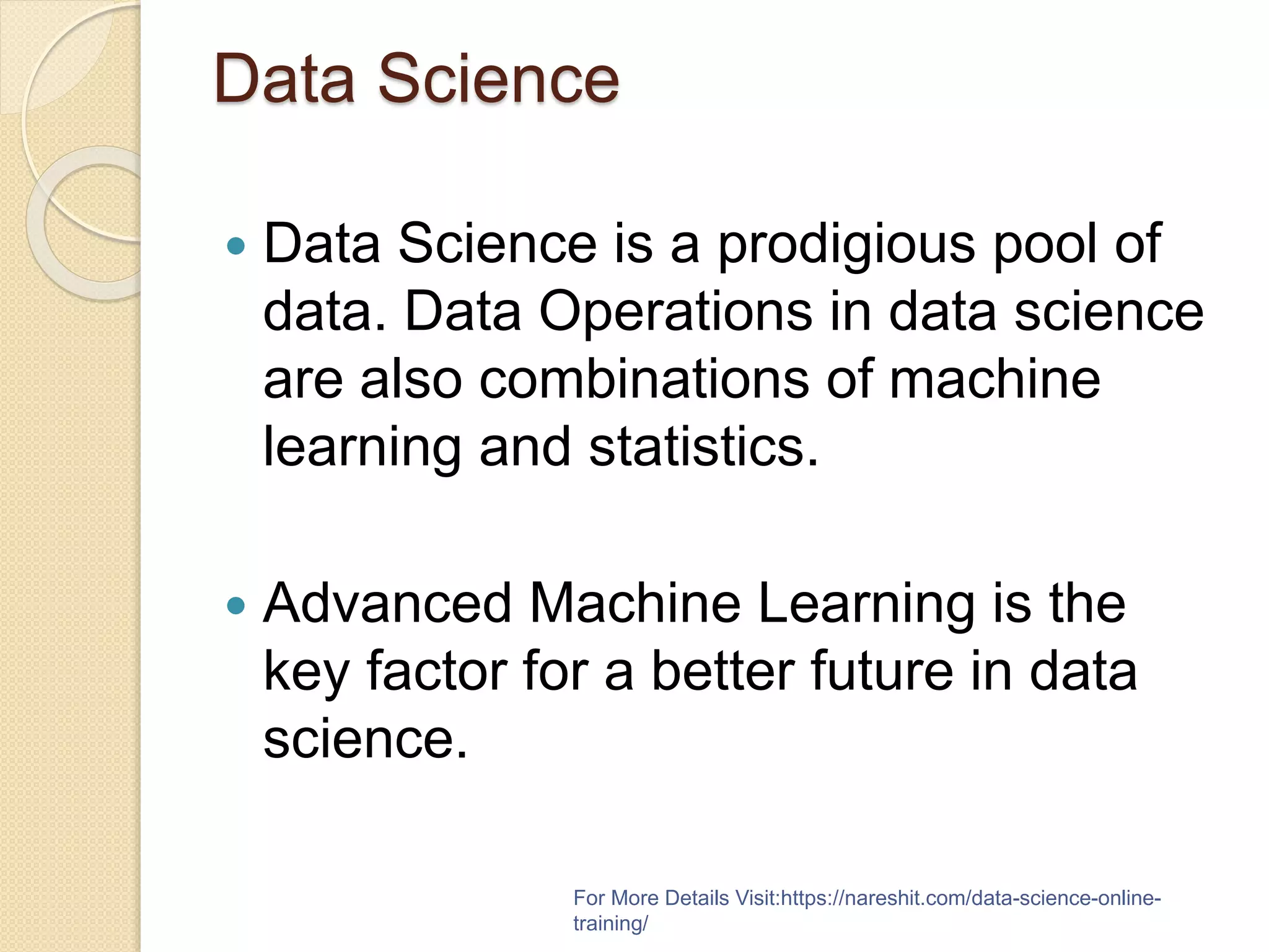 Future of datascience | PPT