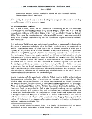 “Ethiopia After Meles: Future of democracy and Human Rights | PDF