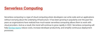 Future Of DevOps Trends 2023 | PPTX