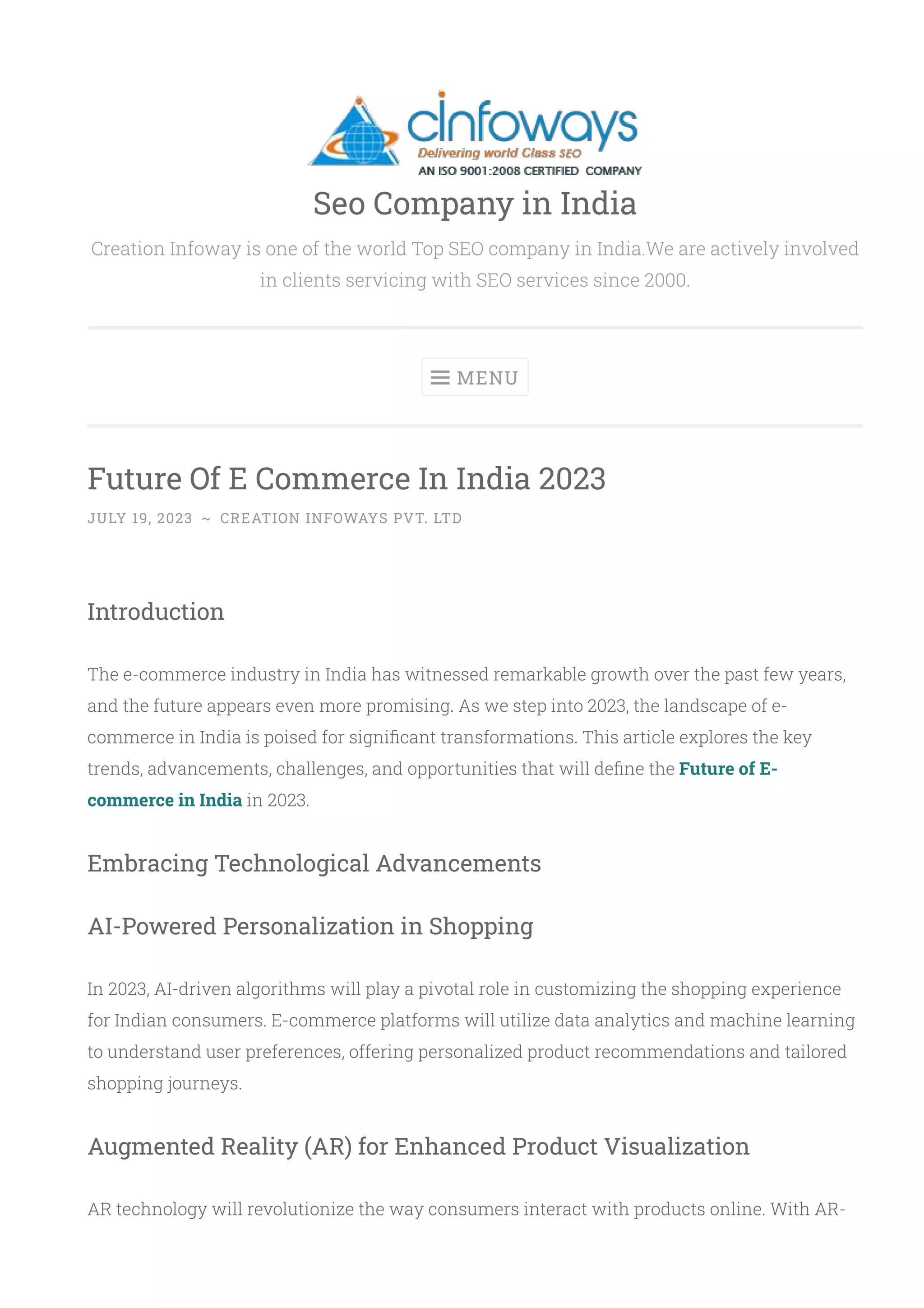 Future Of E Commerce In India 2023.pdf