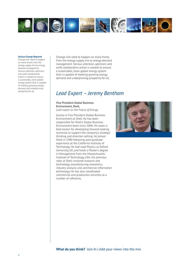 Future of energy - An initial perspective - Jeremy Bentham, VP Global ...