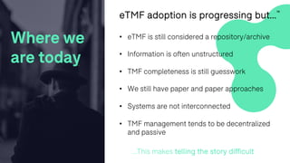 Future of eTMF Webinar - Montrium | PPT