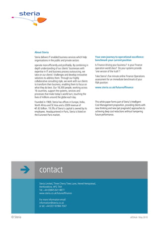 The future of Finance | PDF