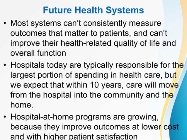 Future of Health | PPT | Healthcare Industry | Industries