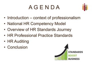 HR Standards Assessment Tools: The National Framework on HR ...