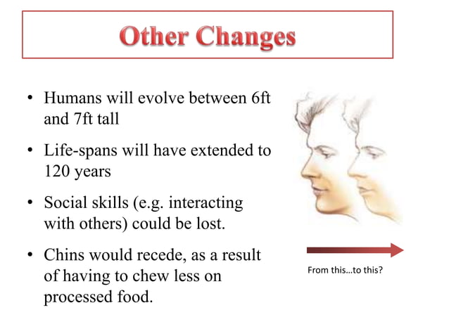 Future of human evolution | PPTX | Genetics | Science