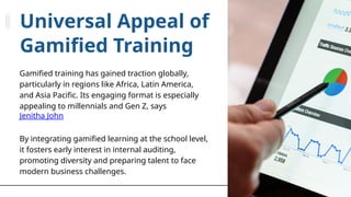 Future of Internal Audit at EAC. Jenitha John | PPTX