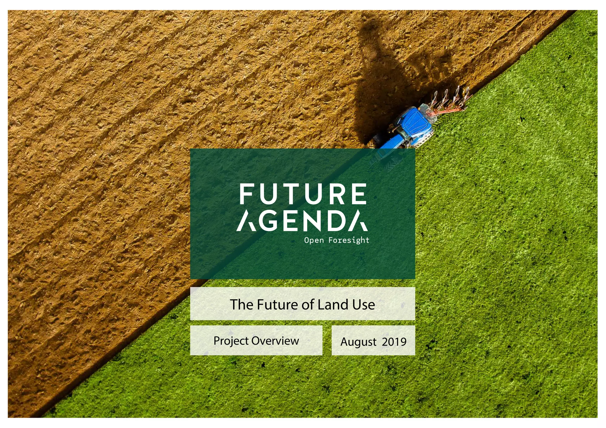Future of land use project overview - august 2019 | PPT