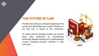 Future of law - An insight into emerging trends in the field of Legal ...