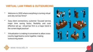 Future of law - An insight into emerging trends in the field of Legal ...