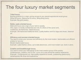 Future of luxury | PPTX