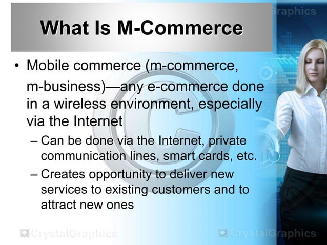 Future of m commerce | PPT