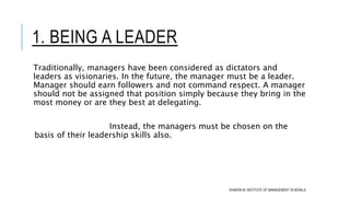 Future of management | PPT