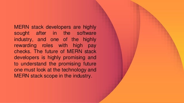 Future of mern stack developers in 2022 more skills and job opportunities | PPT