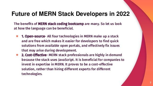 Future of mern stack developers in 2022 more skills and job ...