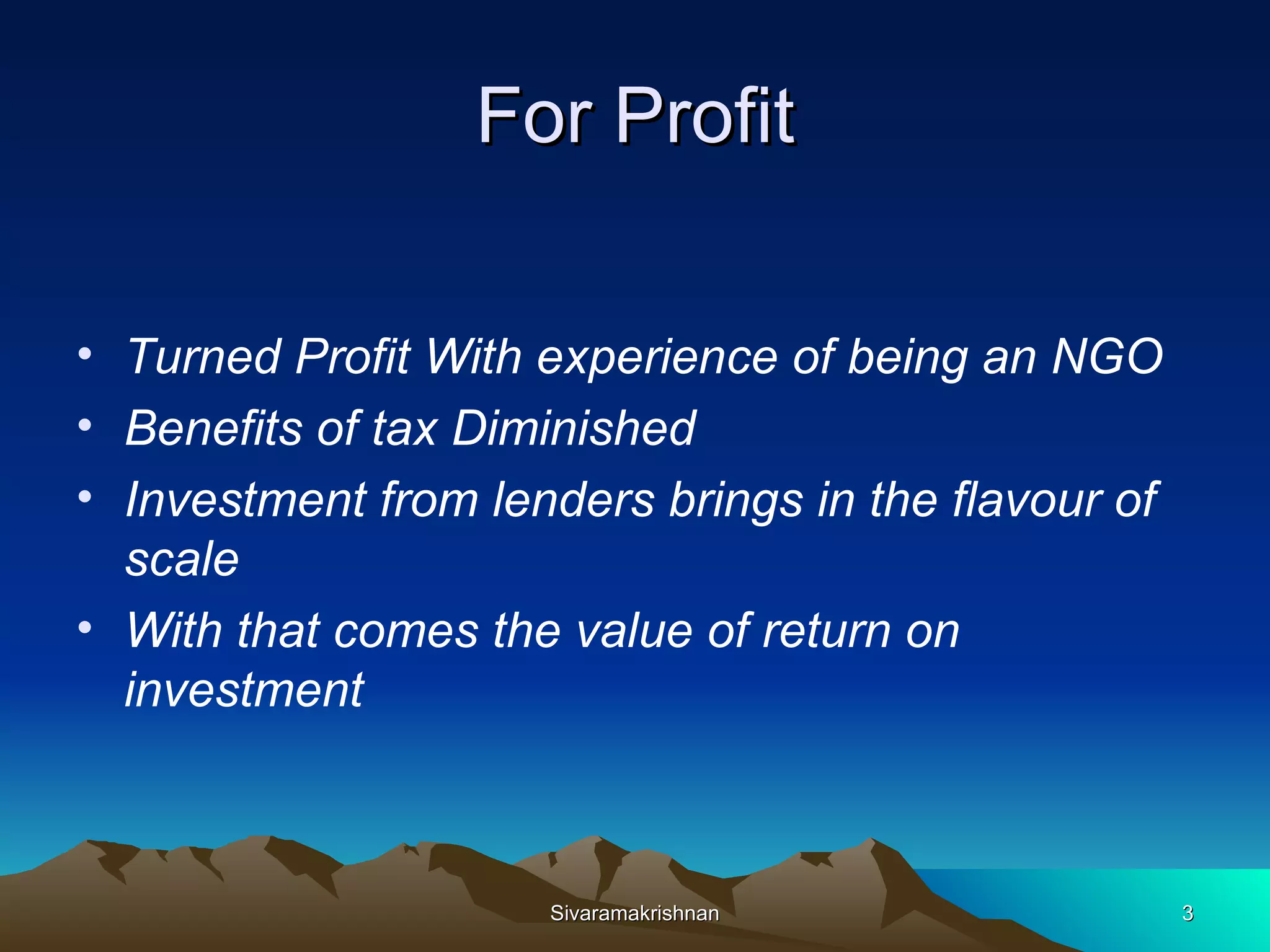 Future of Microfinance | PPT