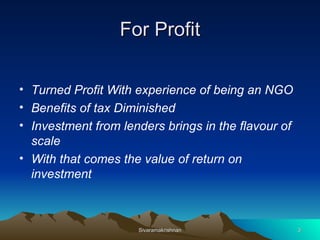 Future of Microfinance | PPT