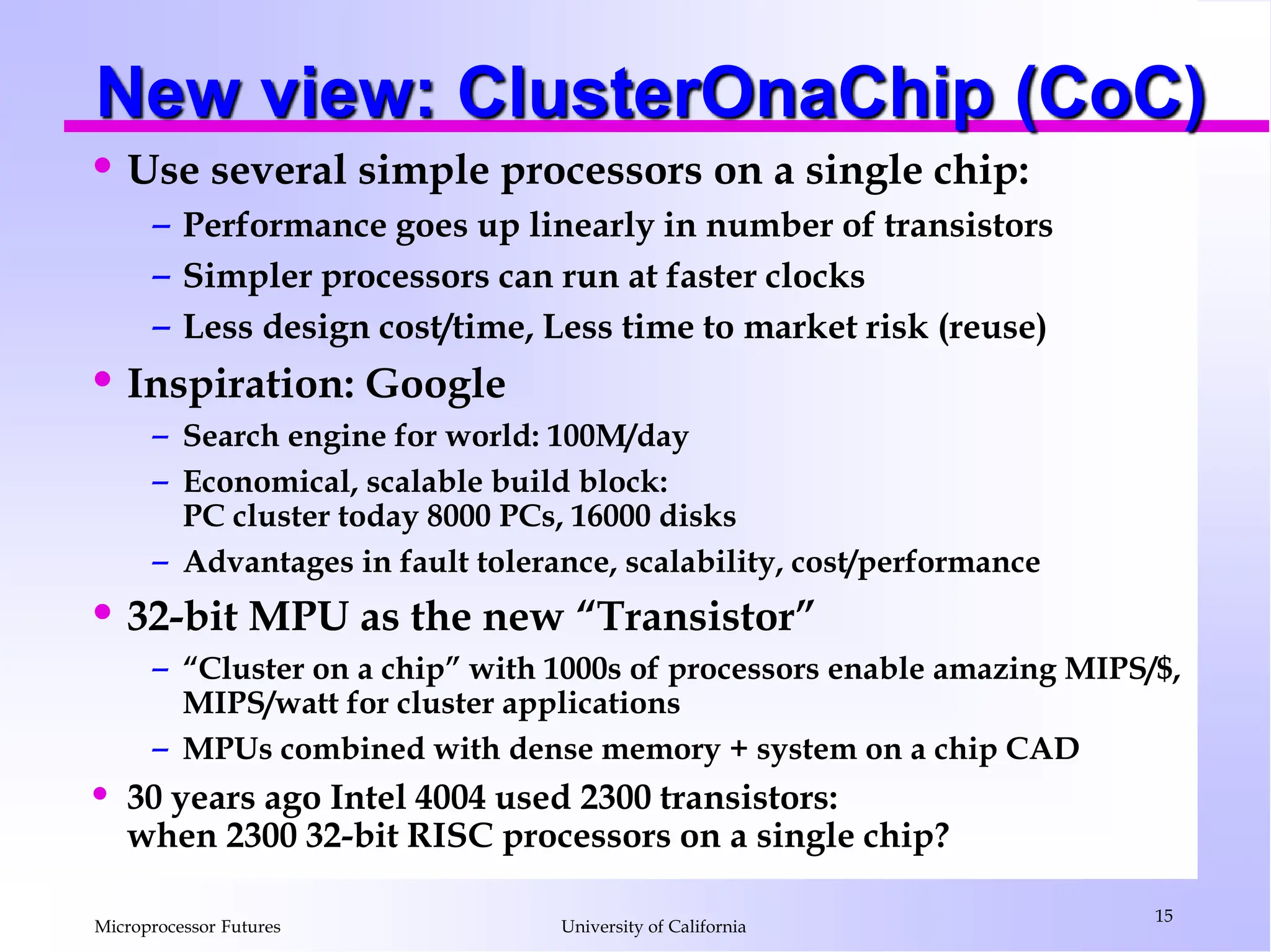 Future Of Microprocessor In Applied Physics Ppt Computing Technology And Computing