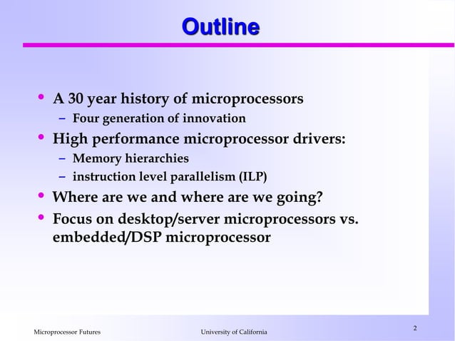 Future of microprocessor in applied physics | PPT