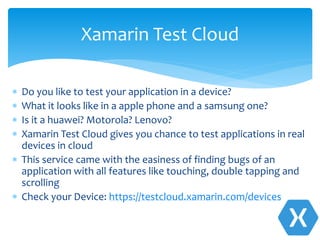 Future of Mobile Development -Xamarin | PPT