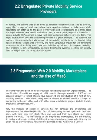 Future of Urban Mobility | PDF