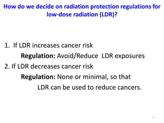 Future of radiation protection regulations presentation | PDF