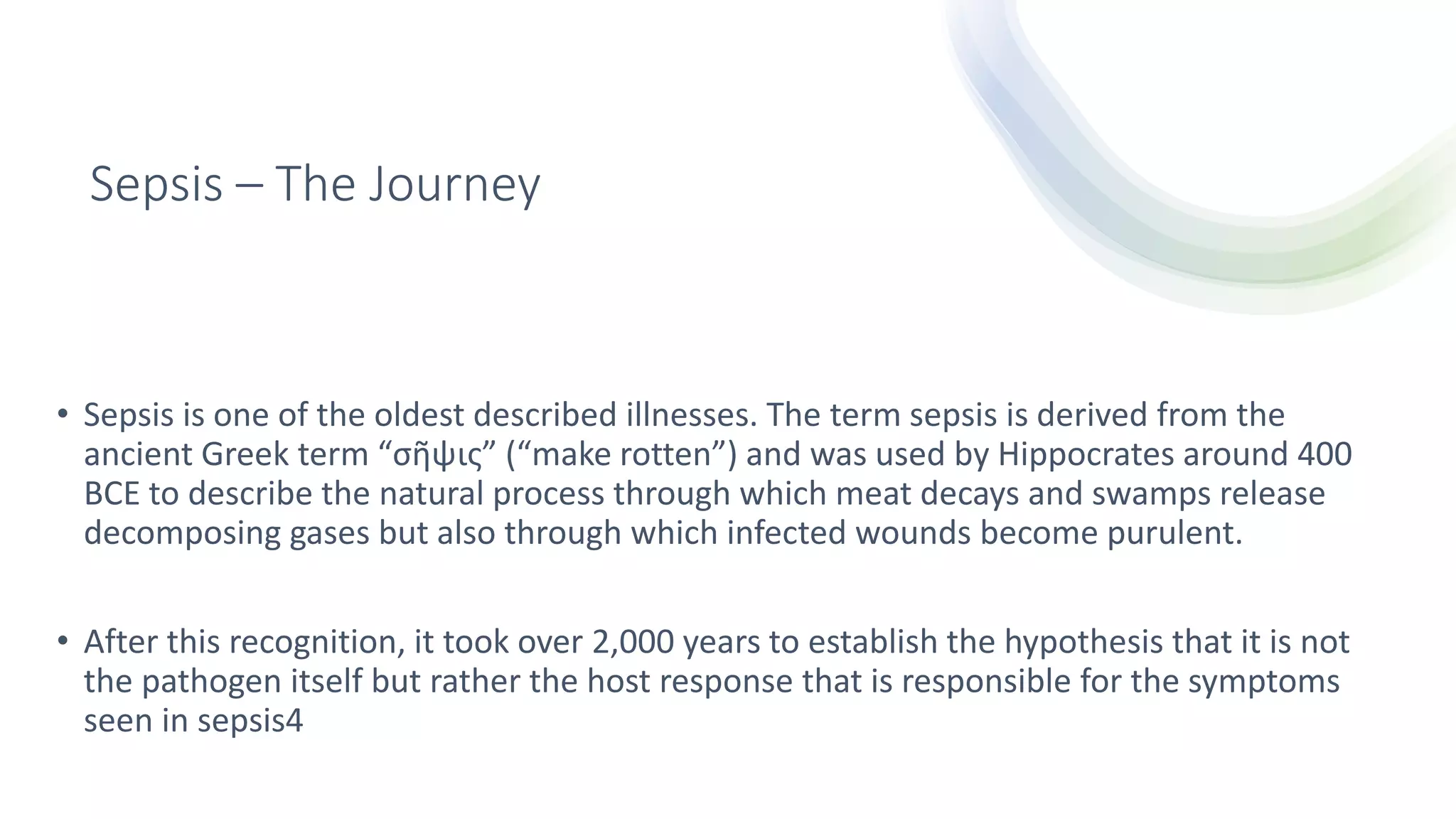 Future of sepsis | PPTX