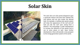 Future of Solar Technology - Solar Energy Facts | PPTX