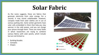 Future of Solar Technology - Solar Energy Facts | PPTX