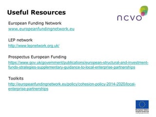 Future of structural funds in england: where are we now | PPT