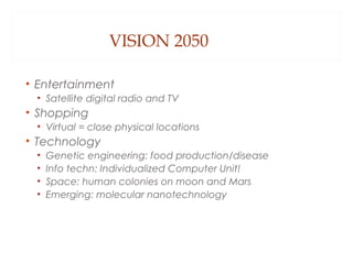 Future of Tourism 2050 | PPT