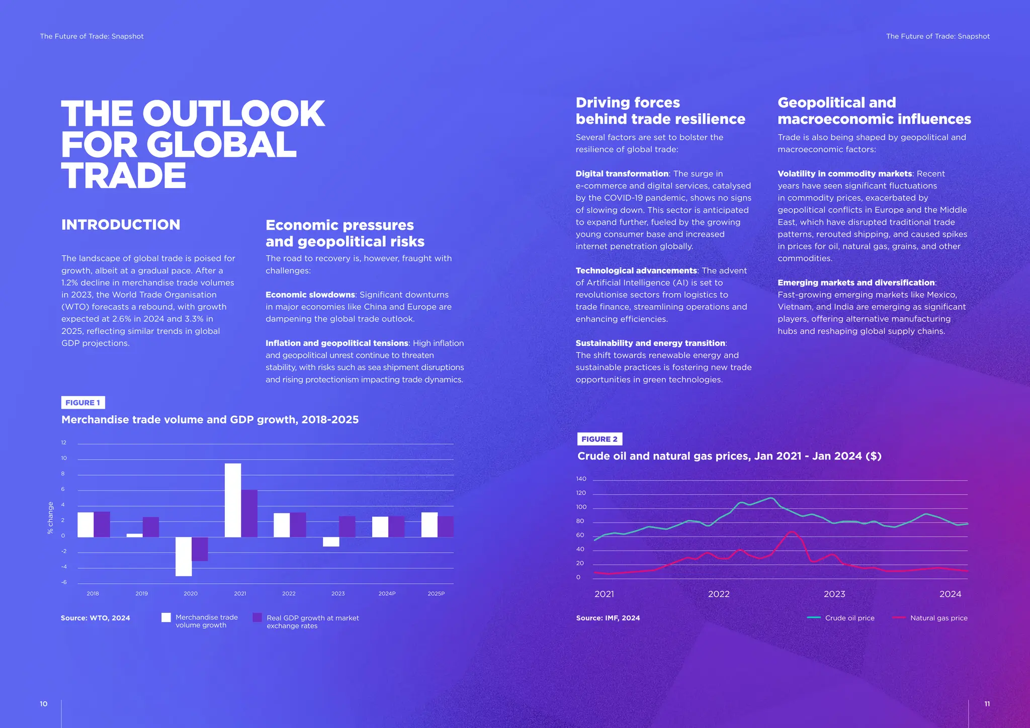 Future of Trade 2024 - Decoupled and Reconfigured - Snapshot Report | PDF