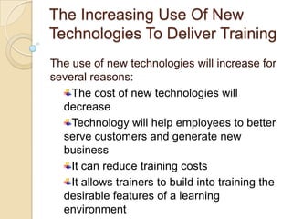 Future of training and development | PPTX