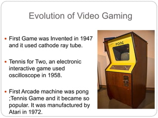 Future Of Video Games | PPTX