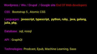Future of web development | PPT