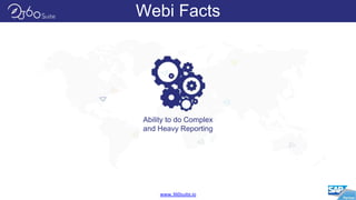 BI4.2 SP06 and Beyond: The Future of SAP BusinessObjects Webi | PPT