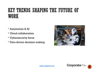 The Future of Work: Embracing Digital Transformation | PPTX