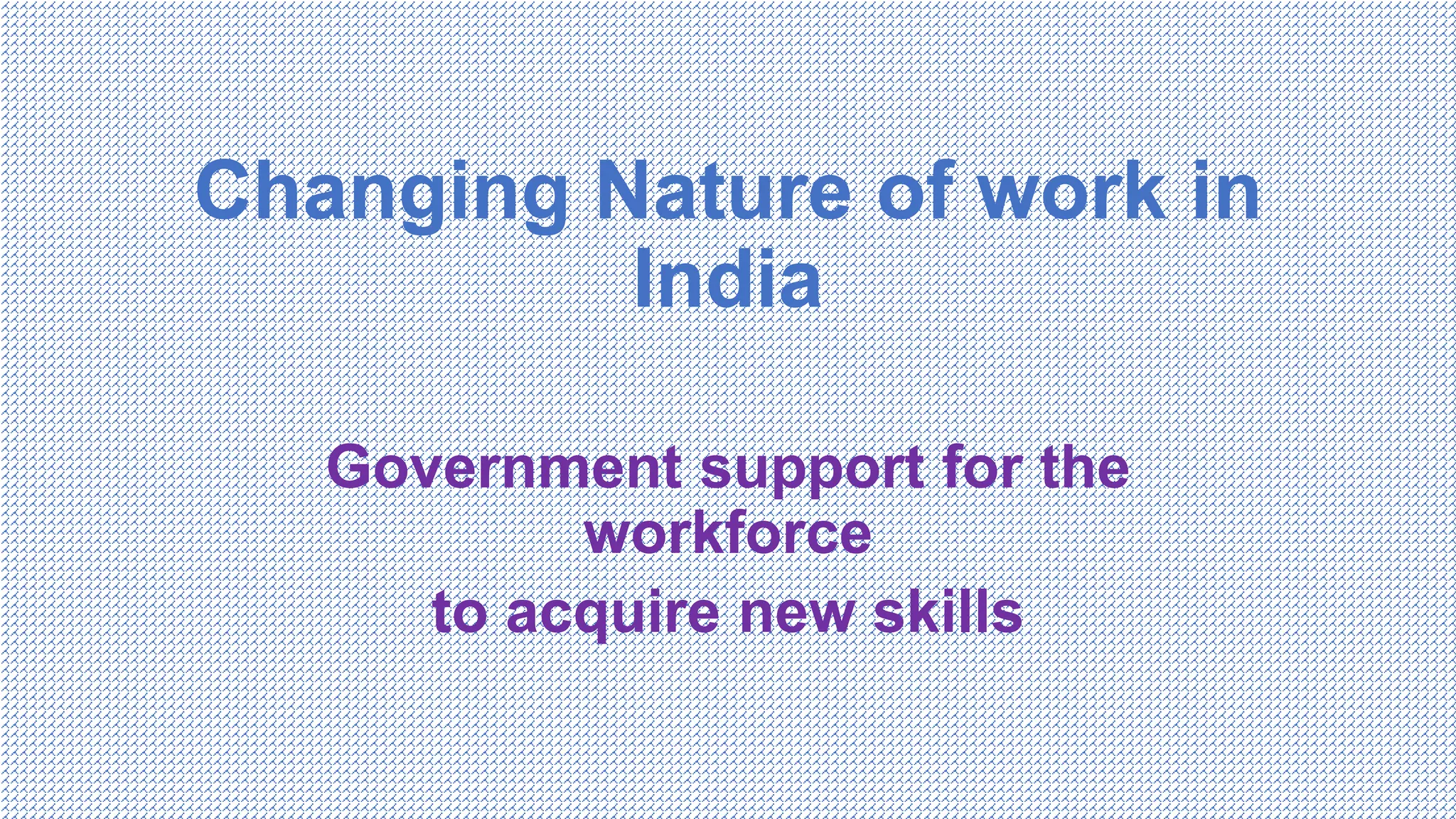 Future of work (edx project) | PPT